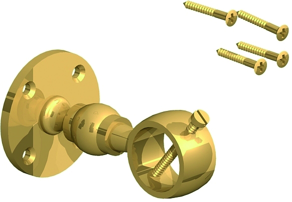 Decorative Brackets for Rope Handrails - Clarke Fencing