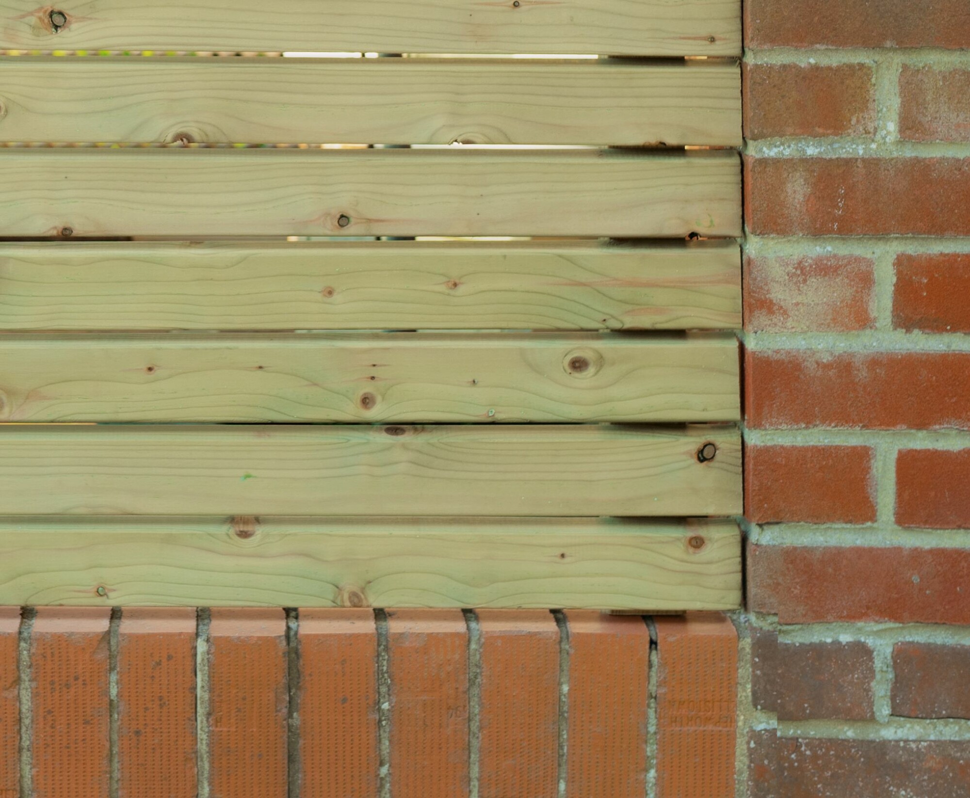 Planed Angled Battening - Clarke Fencing