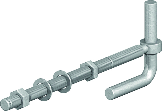 Field Gate Lock Through Hook 15" - Clarke Fencing