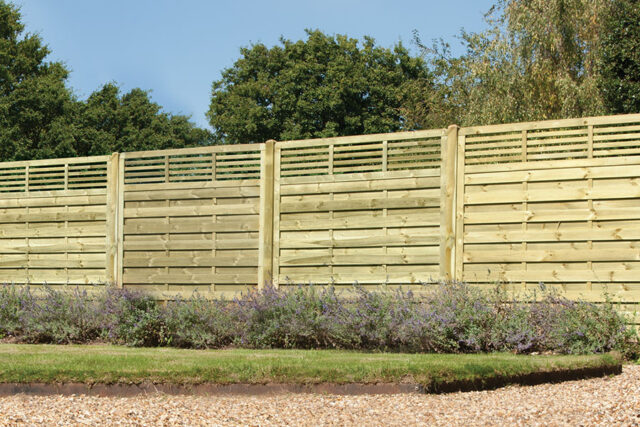 Elite Slatted Fencing Panels | Slatted Trellis Panels Suffolk