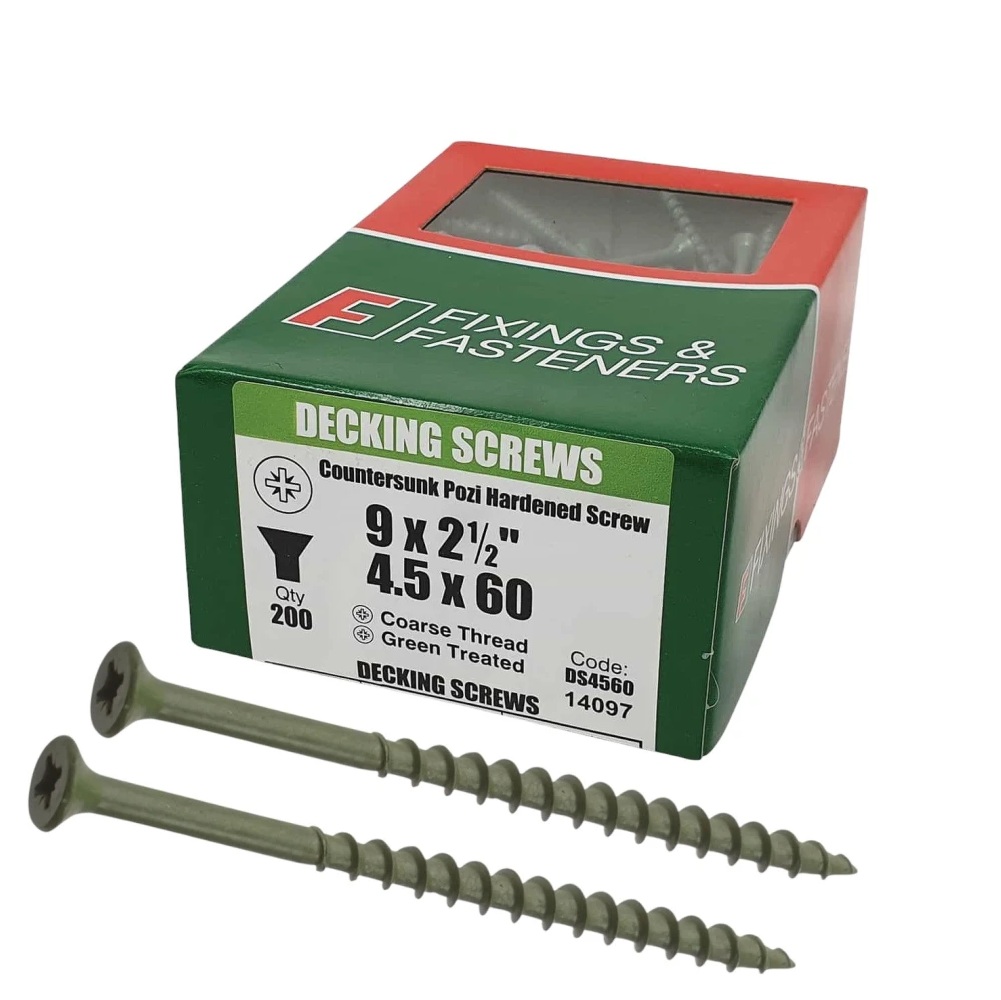 Decking Screws for Decking & Exterior Timber - ForgeFix Screws
