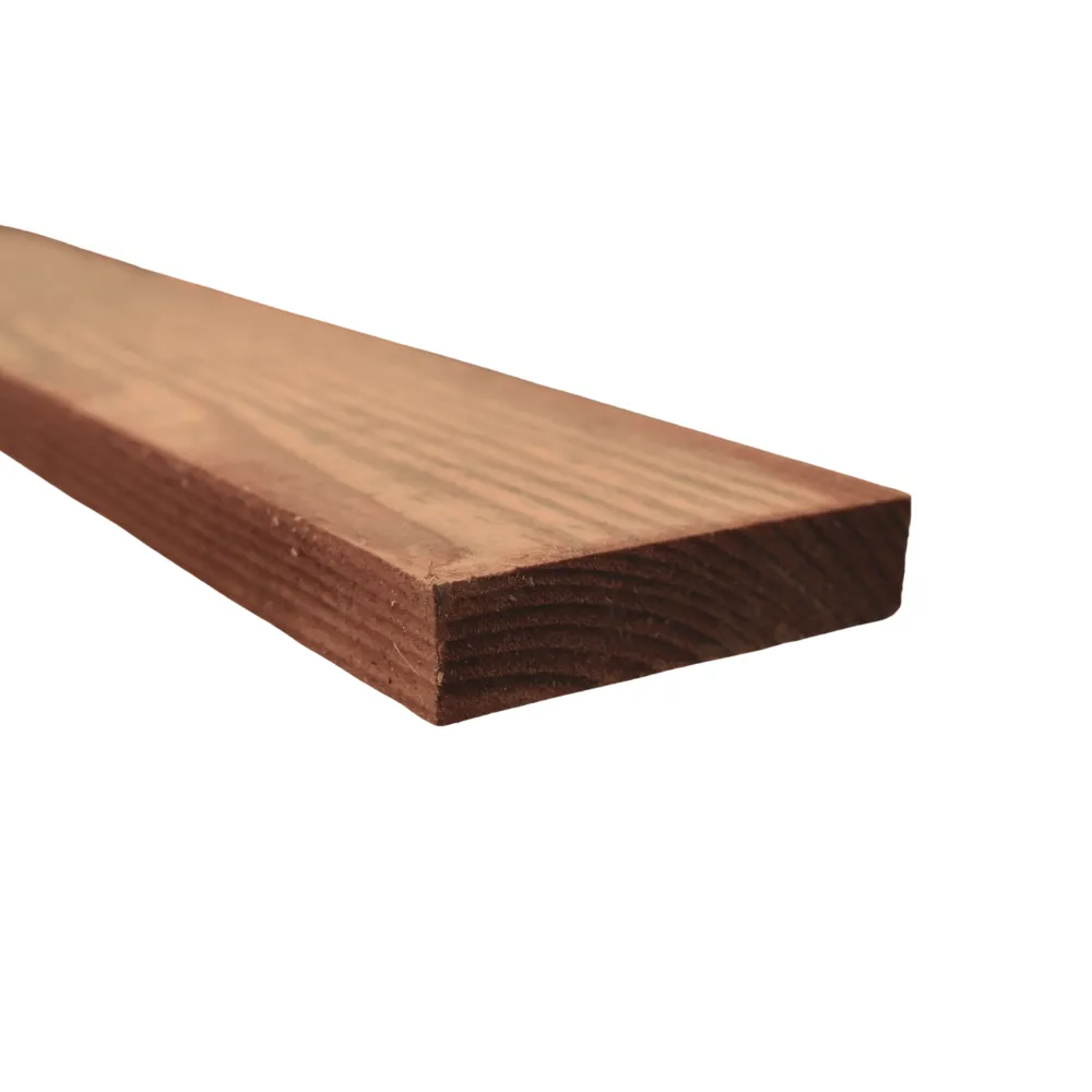 1.8m Pressure Treated 100mm x 22mm Fence Rail – Brown - Clarke Fencing