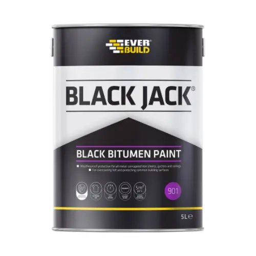 Black Jack 901 Black Bitumen Paint - Clarke Fencing